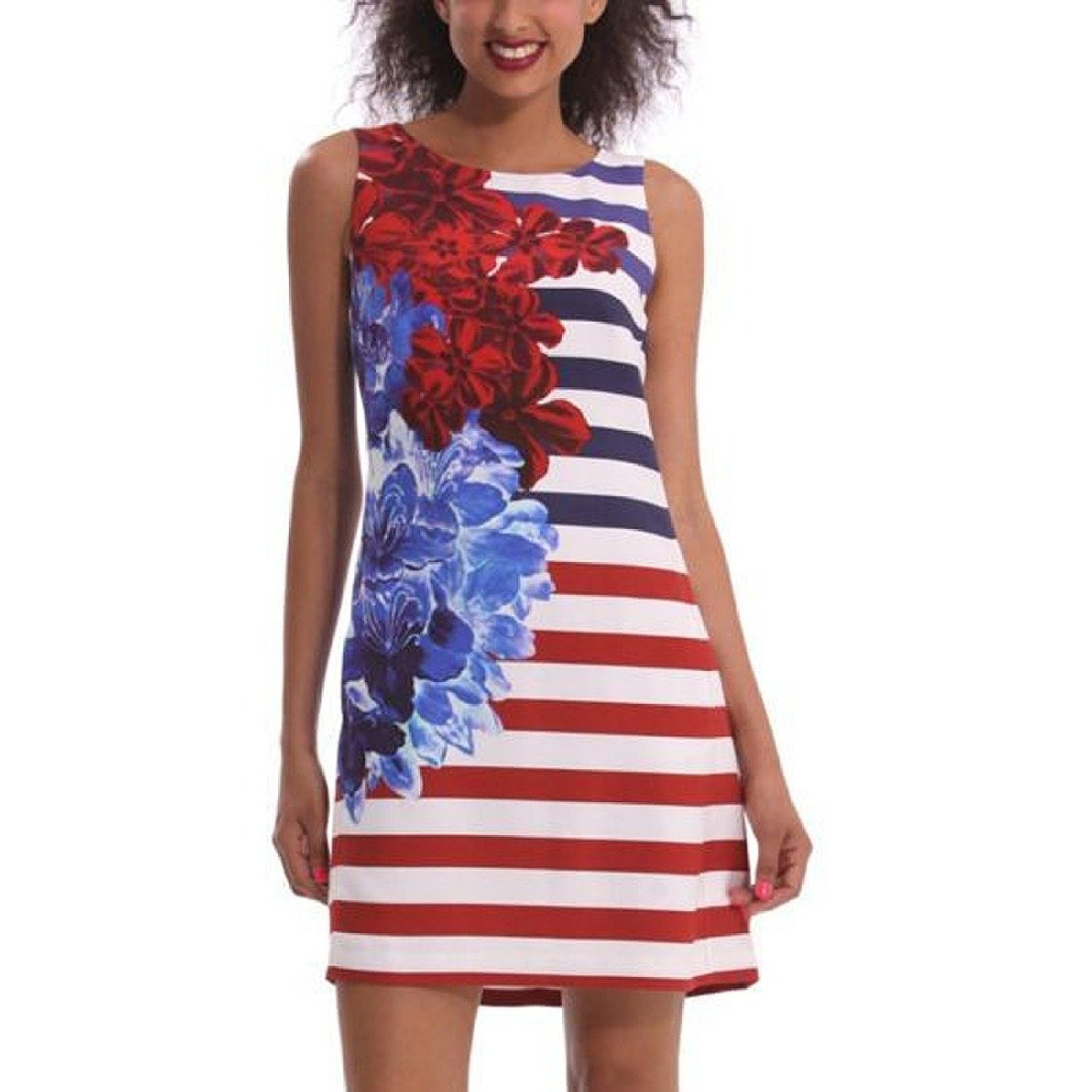 Modest Fourth of July Outfit Ideas - American Flag Maxi Dresses
